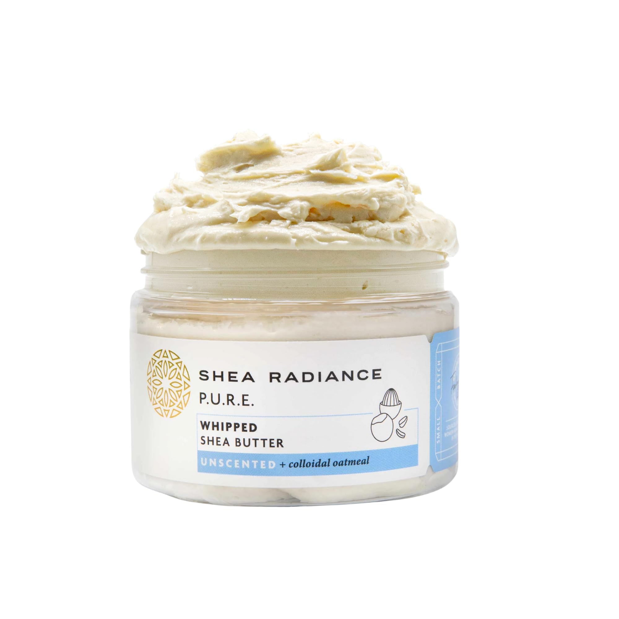 Amazon.com : Shea Radiance P.U.R.E. Whipped Shea Butter with Colloidal ...