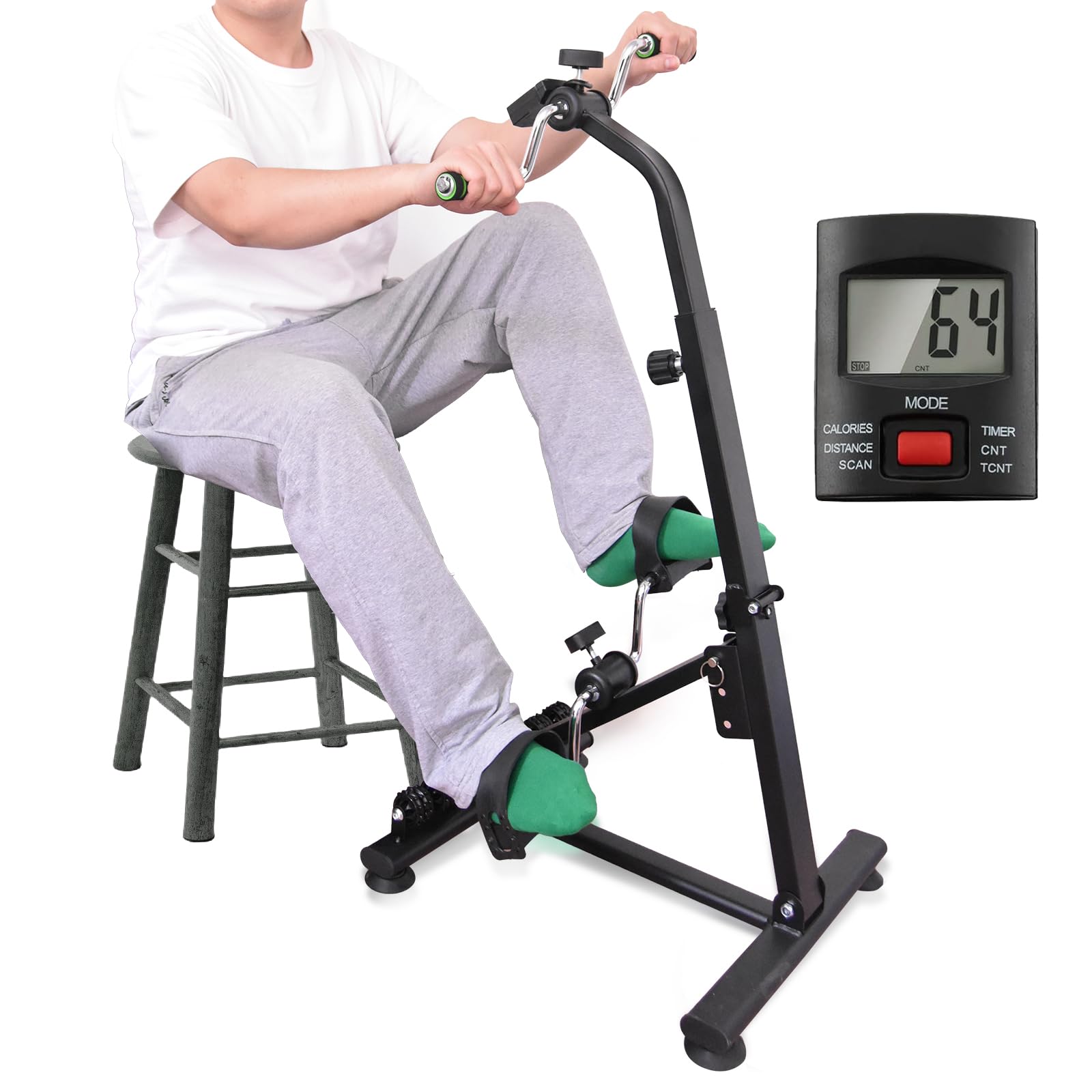 Snapklik.com : Pedal Exerciser For Seniors Hand Arm Leg And Knee ...