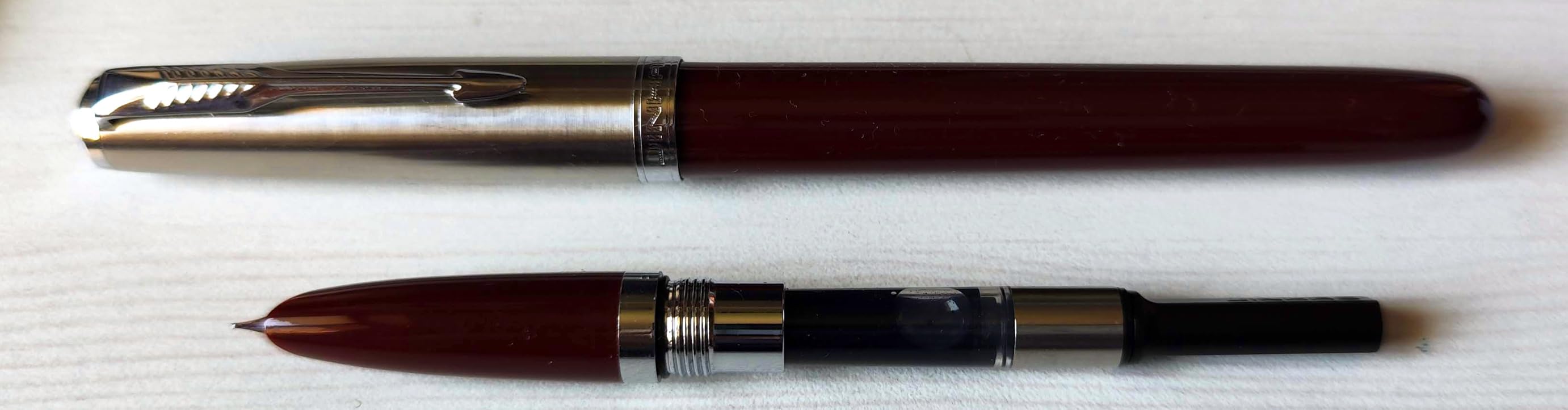 crewtone 20382 Jinhao 86 Classic Fountain Pen Wine Red Acrylic Body ...