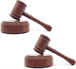 Amazon.com: Mini Gavel Set with Sound, Gavel and Block Set, Gavel and ...