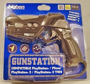 Playstation 2 - Pistole Lightgun Gunstation : Amazon.co.uk: PC & Video ...