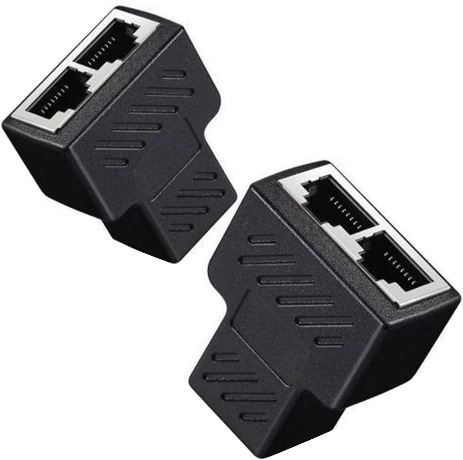 Amazon.com: RIOUSV Ethernet Splitter, RJ45 1 to 2 Ethernet Splitter ...