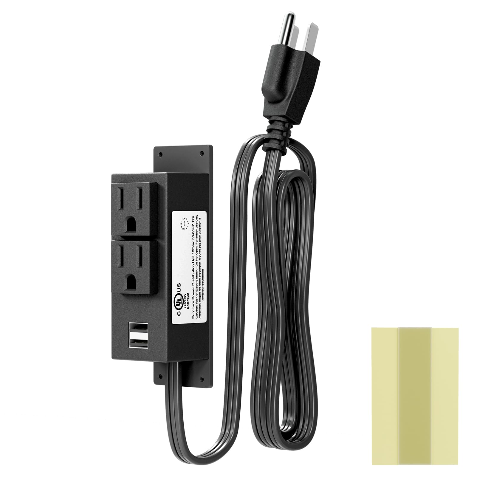 Amazon.com: OELFFOW Gun Safe Power Outlet Kit- Multi Electrical Outlet ...