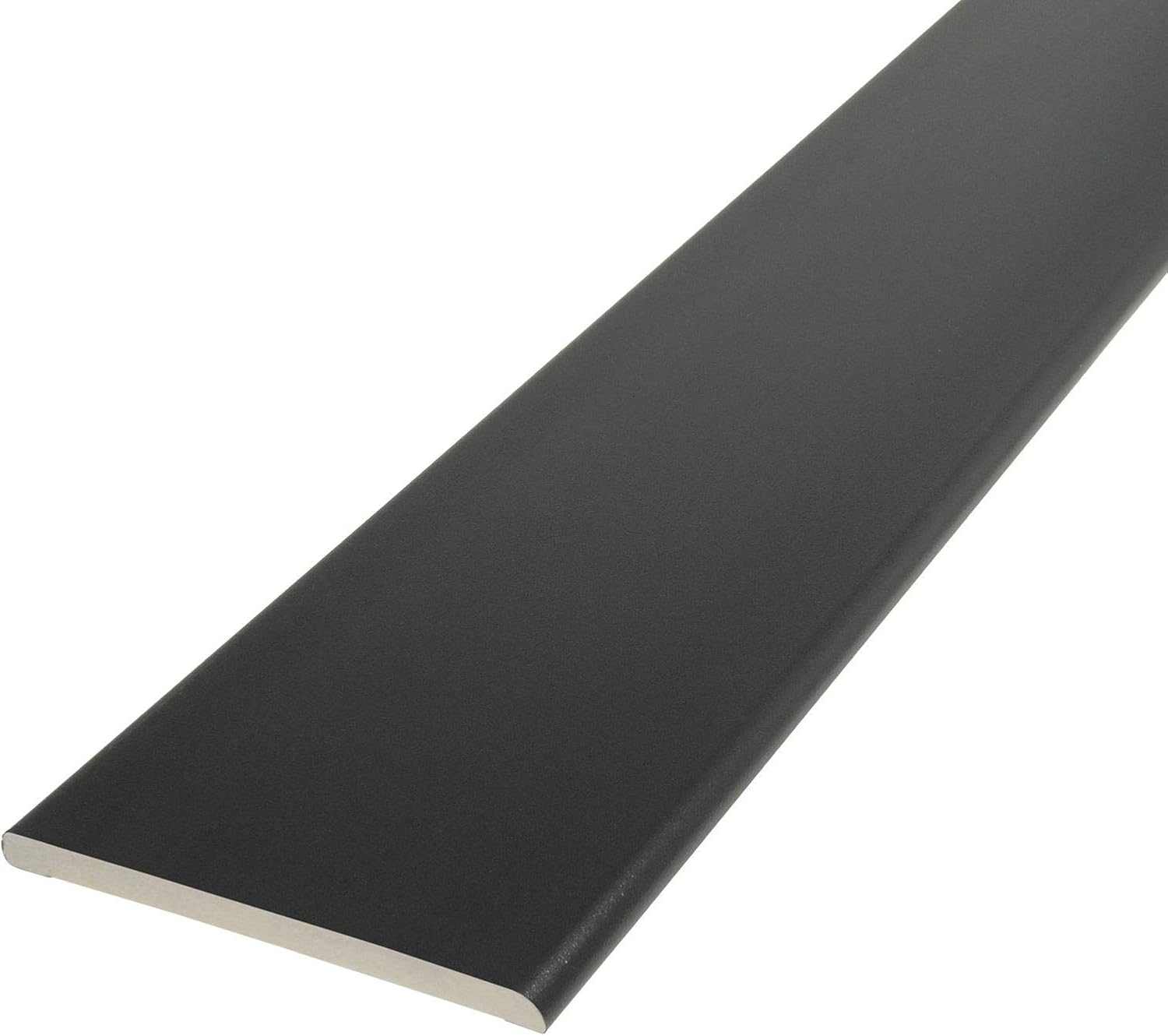 Anthracite Grey (Smooth), 95mm x 5m Pencil-Round Architrave uPVC ...
