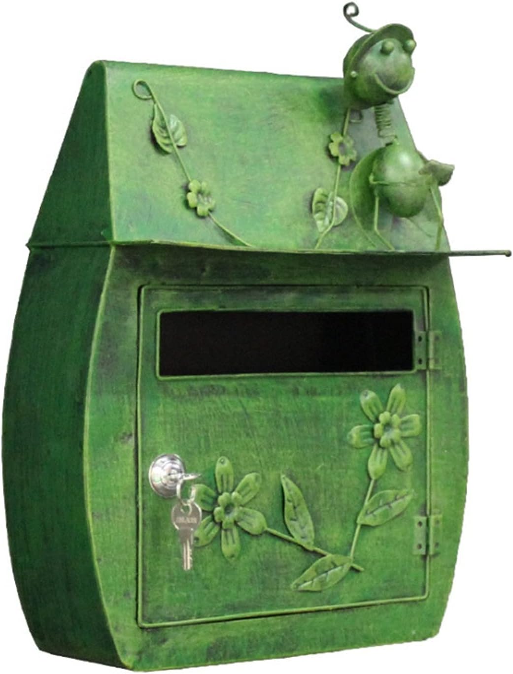 Wall-Mounted Mailbox,Hanging Secured Postbox,Townhouse Wall Mount ...