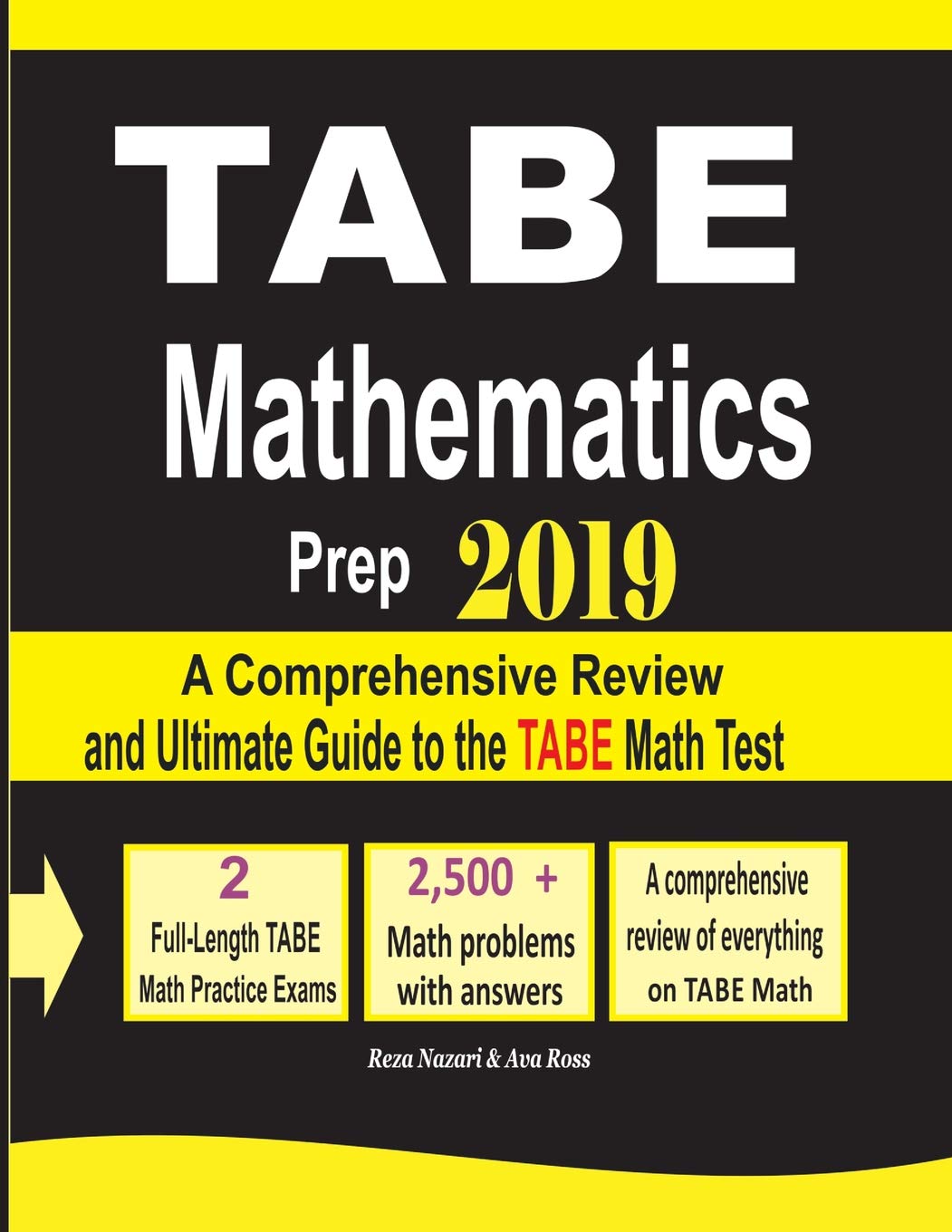 Buy TABE Math Prep 2019: A Comprehensive Review and Ultimate Guide to ...