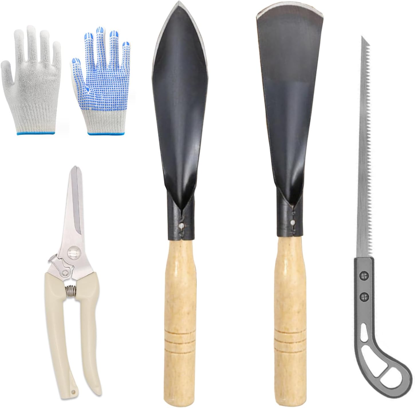 Amazon.com : THOKY Garden Tool Set, Outdoor Planting Pruning Tools ...