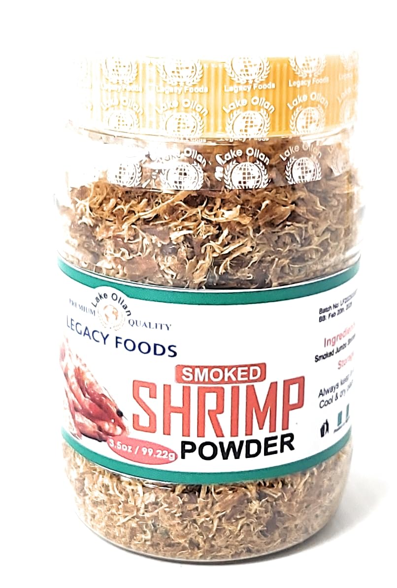 Amazon.com: Legacy Foods Smoke Shrimp Powder (3.5oz) : Grocery ...