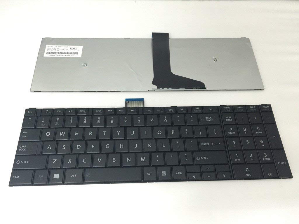 Laptop Keyboard Compatible for Toshiba Satellite C50 Laptop Keyboard ...