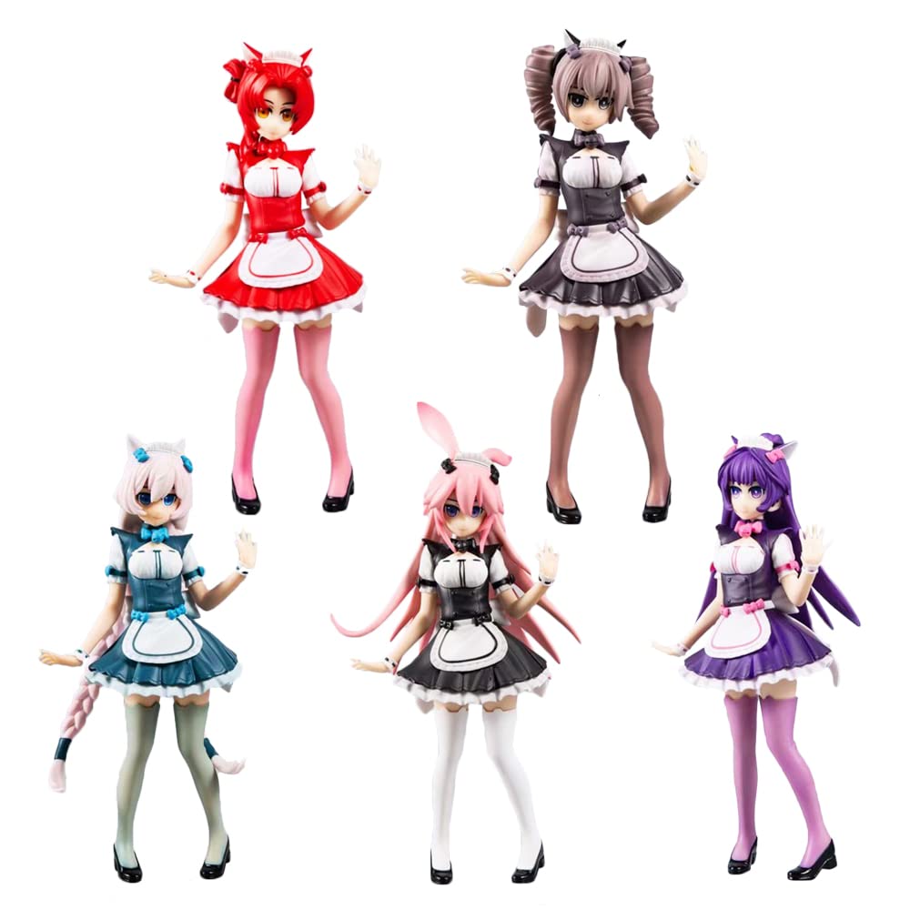 Buy Honkai Impact 3 Figure Anime Action Model Figures Maid Toy ...