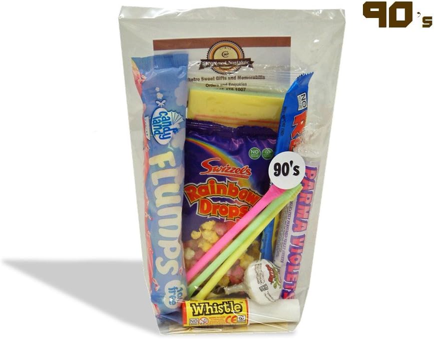 Sweet and Nostalgic 1990's Retro Sweets Pack : Amazon.co.uk: Grocery