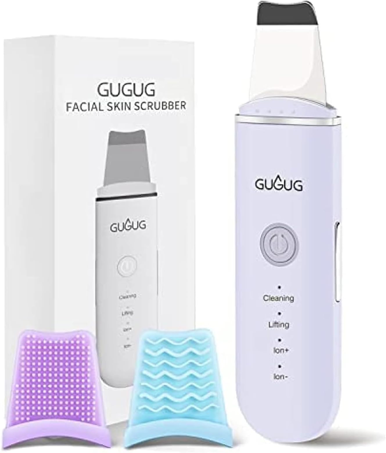 Amazon.com: GUGUG Skin Scrubber Face Spatula, Skin Spatula Pore Cleaner ...