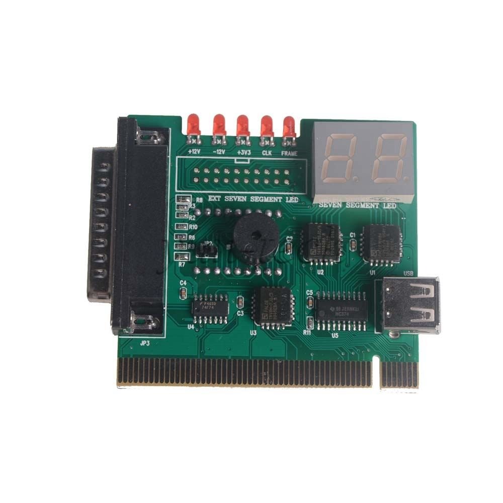 Generic2 Digit Card Pc Laptop Motherboard Usb Pci Analyser Diagnostic ...