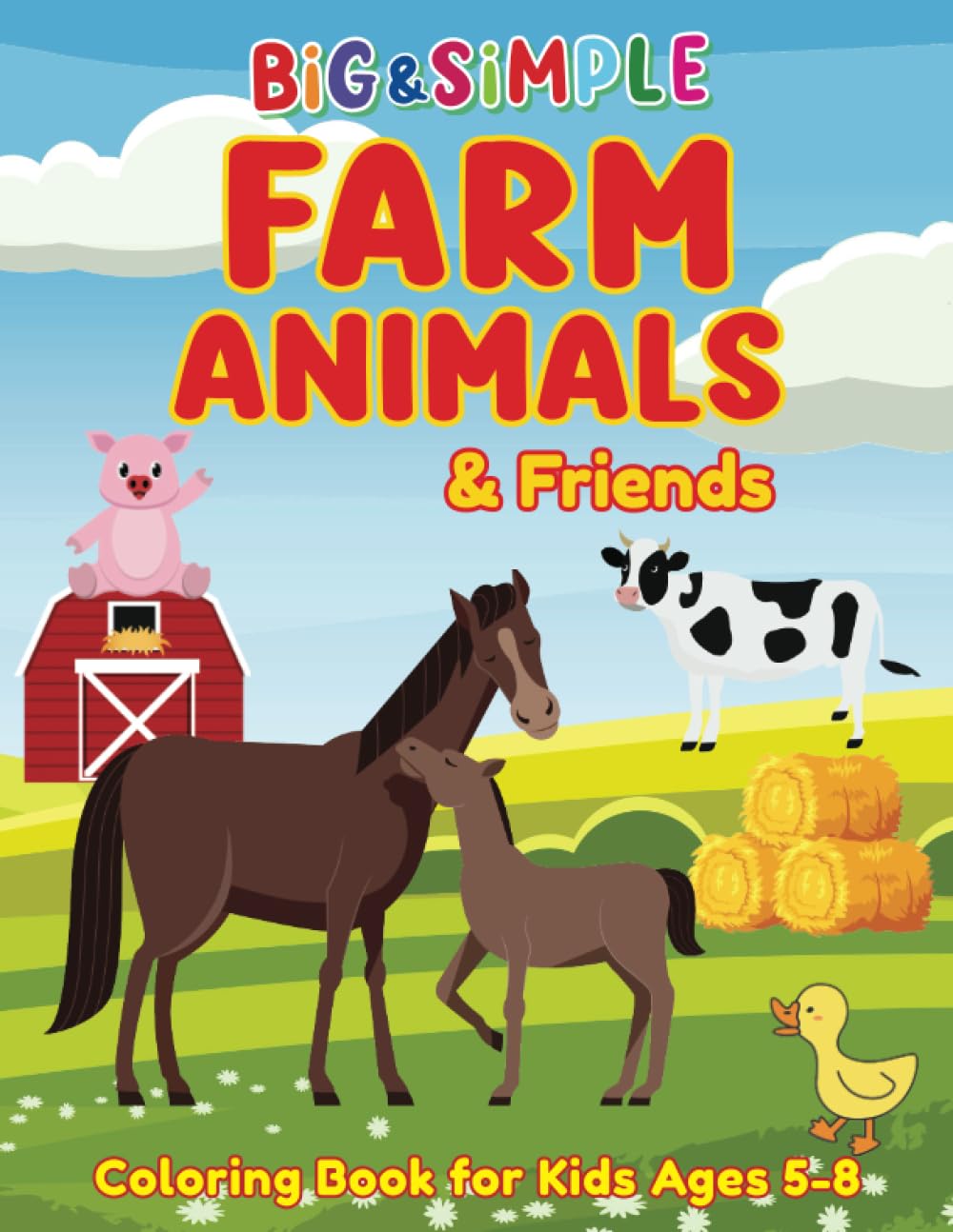 Spanish Farm Animals Coloring Sheet OnlineFreeSpanish.com Los