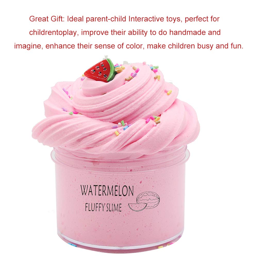 12 Pack Butter Slime Kit, with Pink Color Watermelon Slime, Leave Slime ...