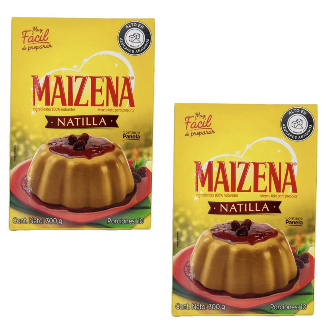 Amazon.com : Natilla Maizena - 1 Box 300g - 2 PACK : Grocery & Gourmet Food