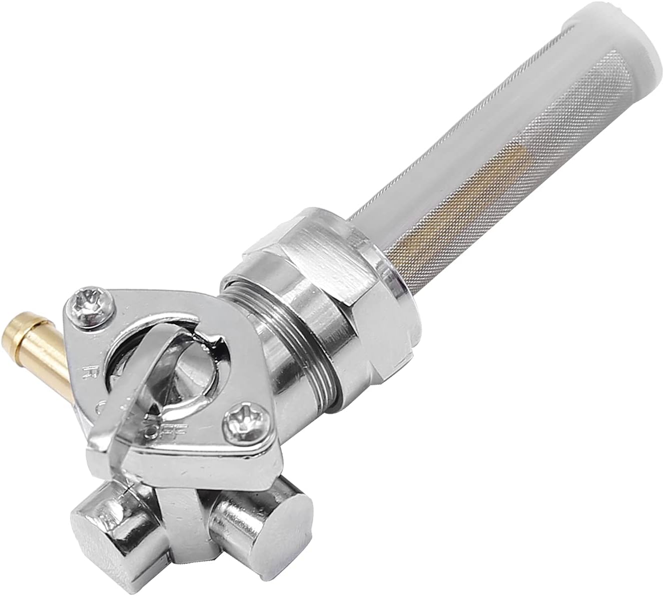 Amazon.com: Petcock Fuel Valve - Left Spigot - 22mm - Fits Harley ...