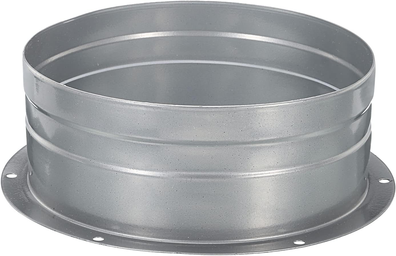 PATIKIL 6 Inch Duct Connector Flange, Metal Straight Pipe Exhaust Hose ...