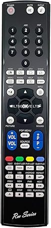 Official Replacement Remote Control For All Cello LED TVs: Amazon.co.uk ...