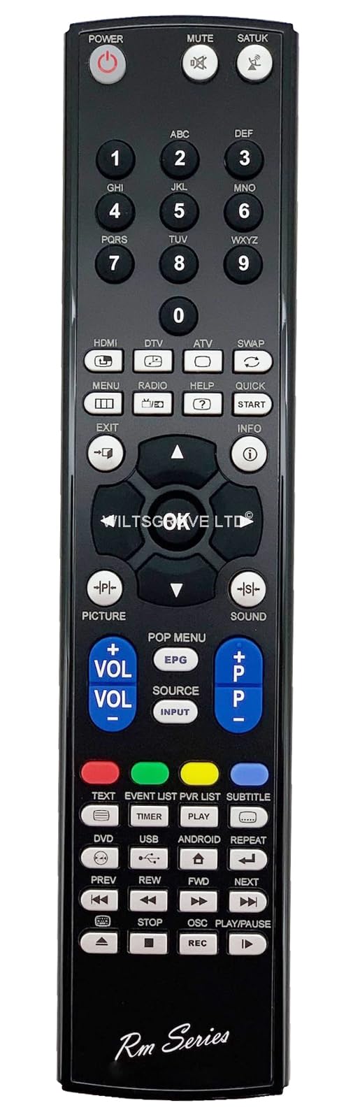 Official Replacement Remote Control For All Cello LED TVs: Amazon.co.uk ...