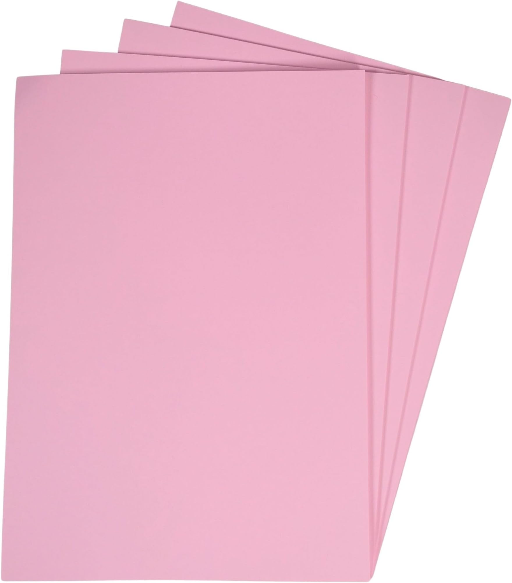 BCreativetolearn A4 Light Pink Card 50 Sheets 160gsm Pastel Pink A4 ...