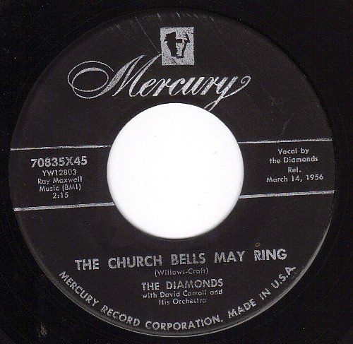 Amazon.com: THE CHURCH BELLS MAY RING / LITTLE GIRL OF MINE (45/7 ...