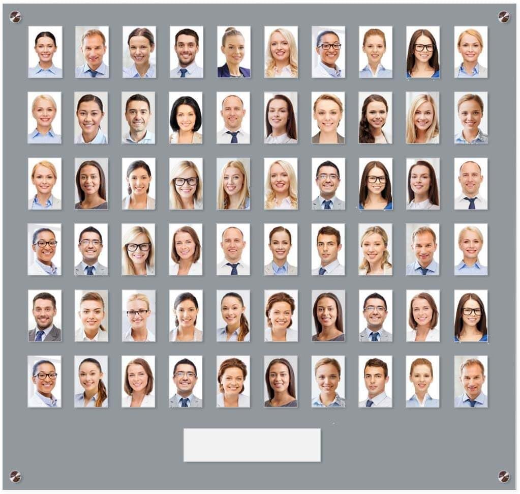 Get Acrylic Photo Frames - Grey 60 Pocket Image Staff, Student ...