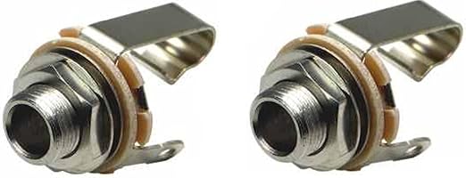 Amazon.com: USBargainsound 2 Pack Genuine Switchcraft #11 1/4" Mono Female Panel Mount Jack ...