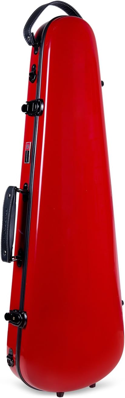 Amazon.com: Crossrock CRF1000VRD Fiberglass Violin Case, 4/4 Full Size ...