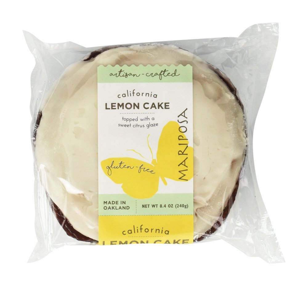 Amazon.com: Mariposa Baking Gf California Lemon Cake, 8.4 Oz : Grocery ...