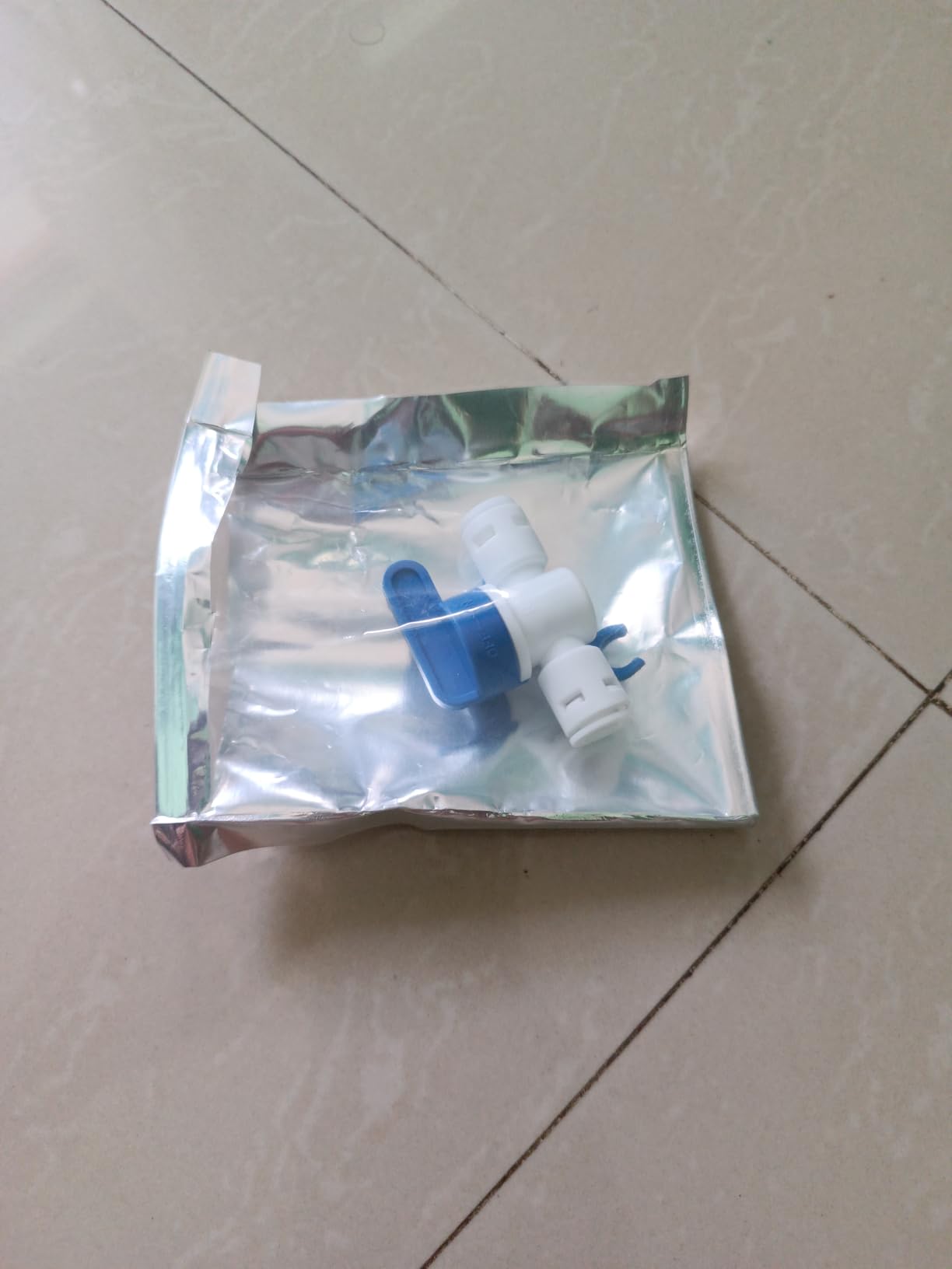 KEMFOTECH RO Inline Tube Tap Shut Off Ball Valve Quick Fitting ...