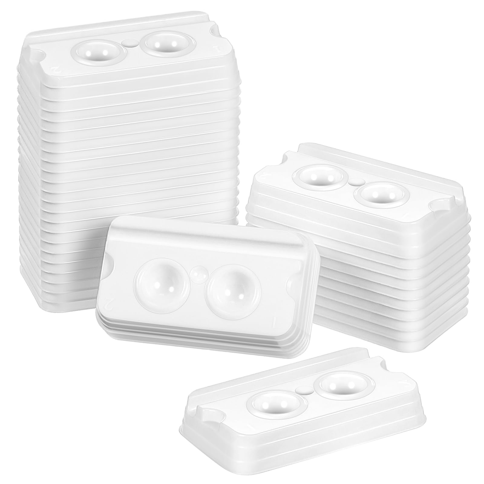 Snapklik.com : Threlaco 500 Pcs Disposable Dental Mixing Well 2 Wells ...