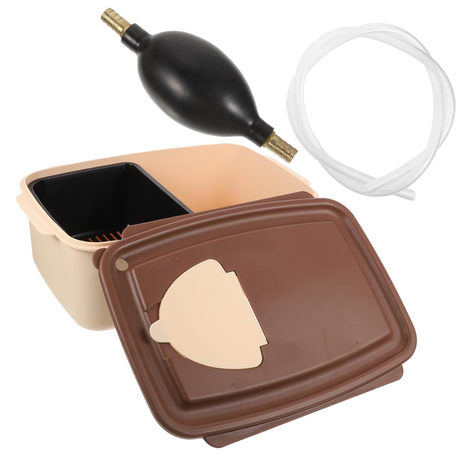 Amazon.com: SHOWERORO Garbage Holder 1 Set Tea Bucket with Lid Tea ...