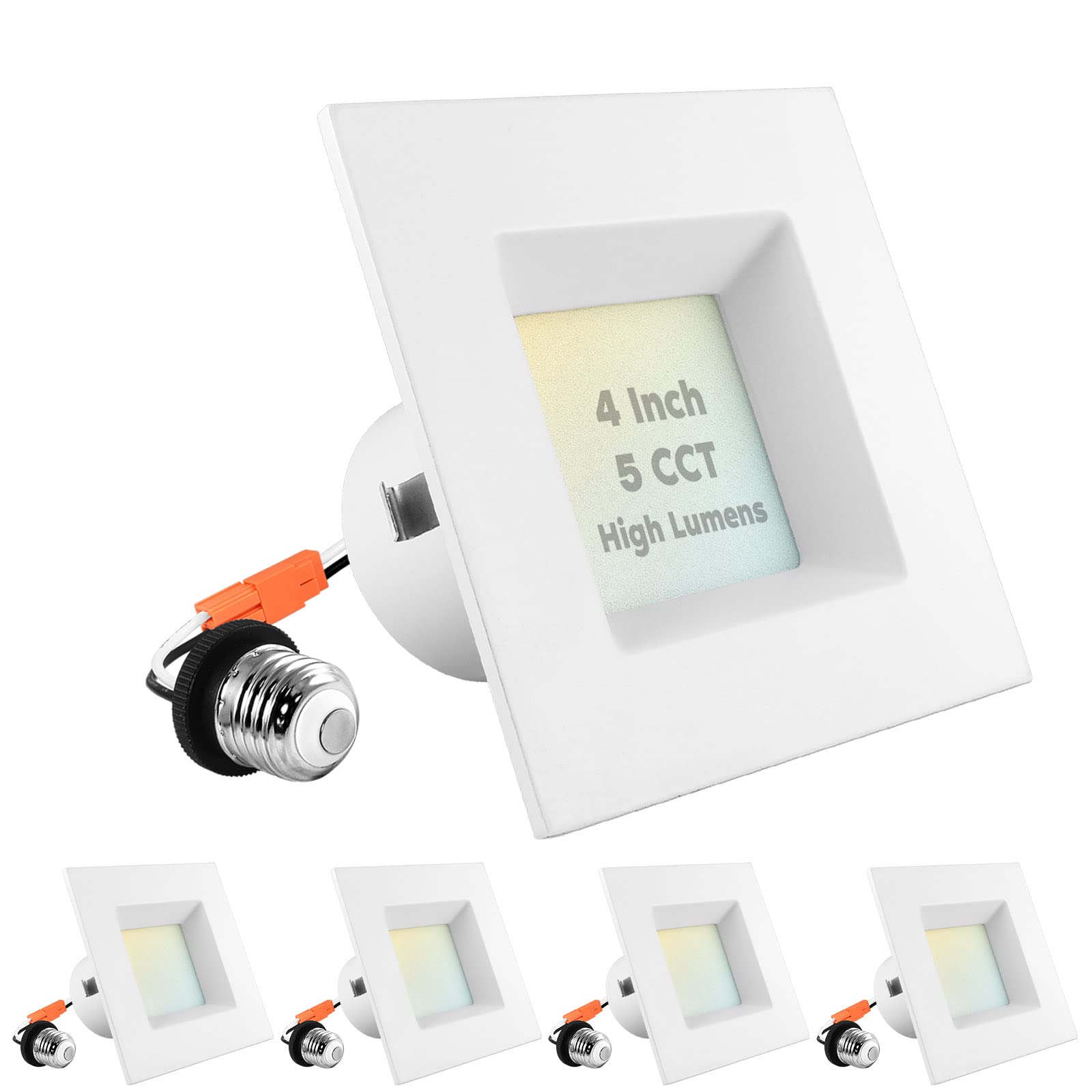 Square Led Recessed Can Retrofit