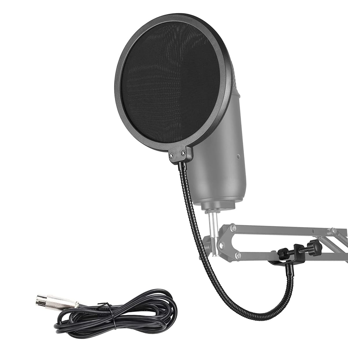 DEVICE OF URBAN INFOTECH Pop Filter for Mic Double Layered Pop Filter ...