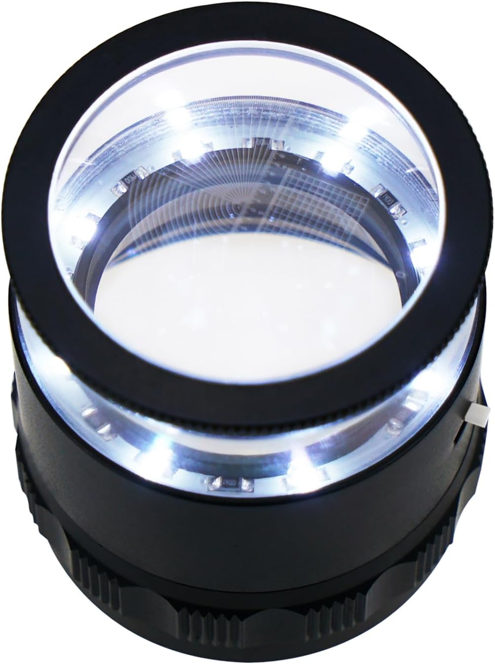 Lupa de Joyero de 10x, Lupa de Aumento con Luz de 25mm y Lente de ...