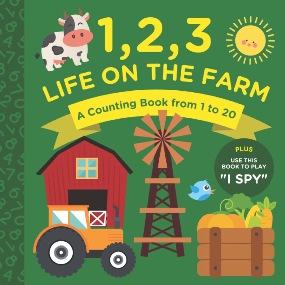 Buy 1, 2, 3 Life on the Farm: A Counting Book from 1 to 20 | I (ABC and ...