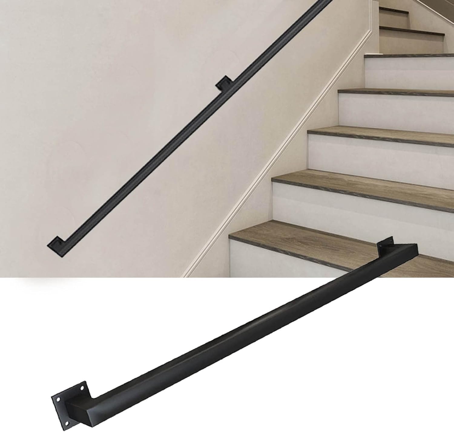Amazon.com: Modmetal Complete Stair Handrail Kit,Indoor Outdoor Stair ...