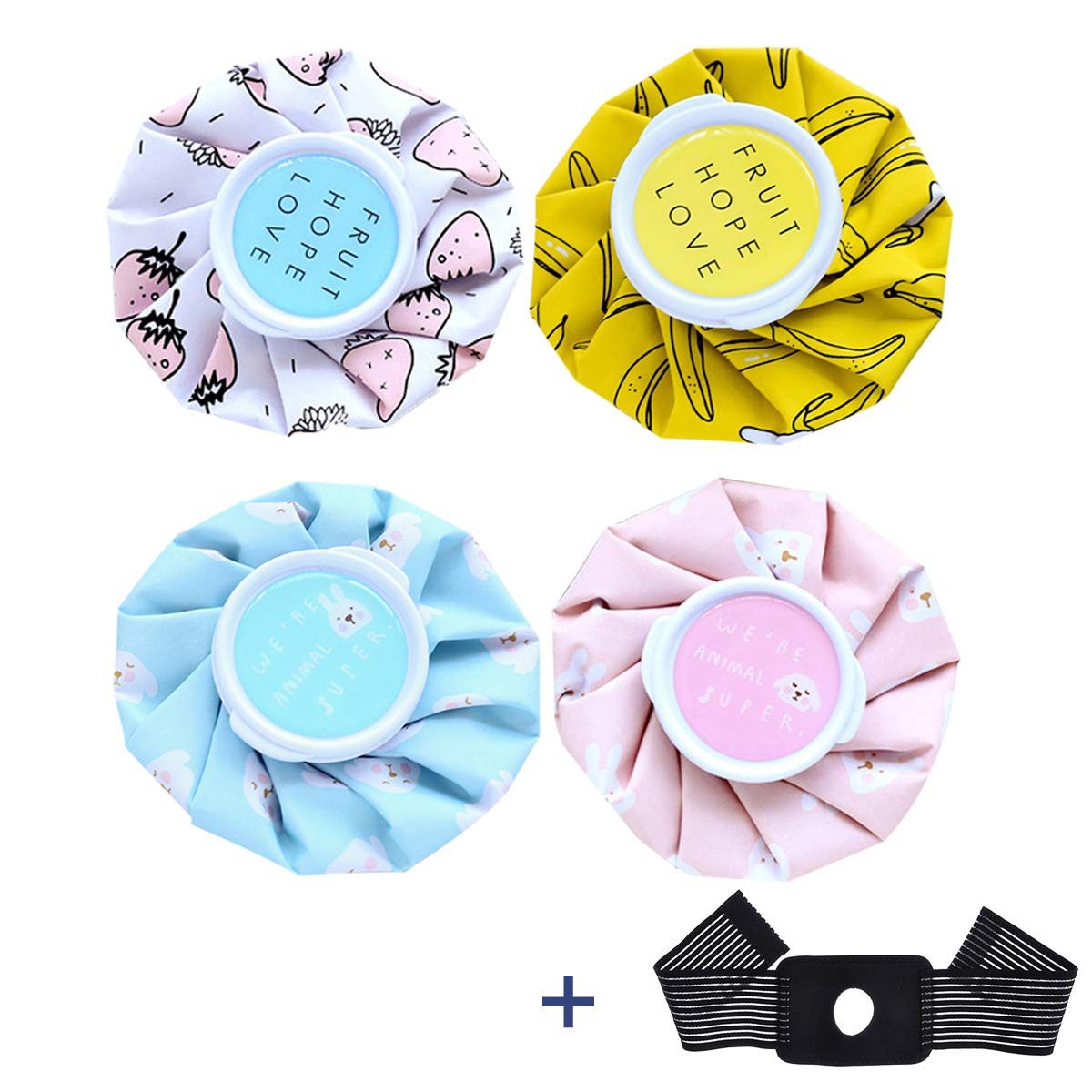 Buy Ice Packs for Injuries, Reusable Ice Bag Great for Wisdom Teeth ...