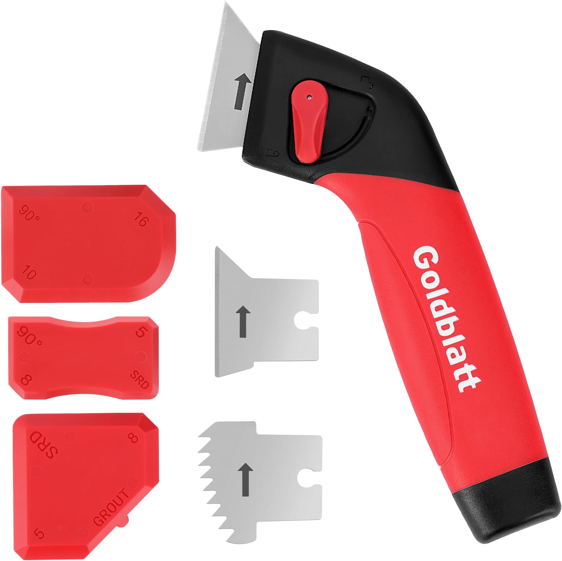 Goldblatt Caulk Remover Tool, Caulking Tool, Silicone Caulking Tool Kit ...