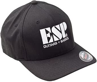 Amazon.com: ESP Guitars Logo Flexfit Hat Cap : Clothing, Shoes & Jewelry
