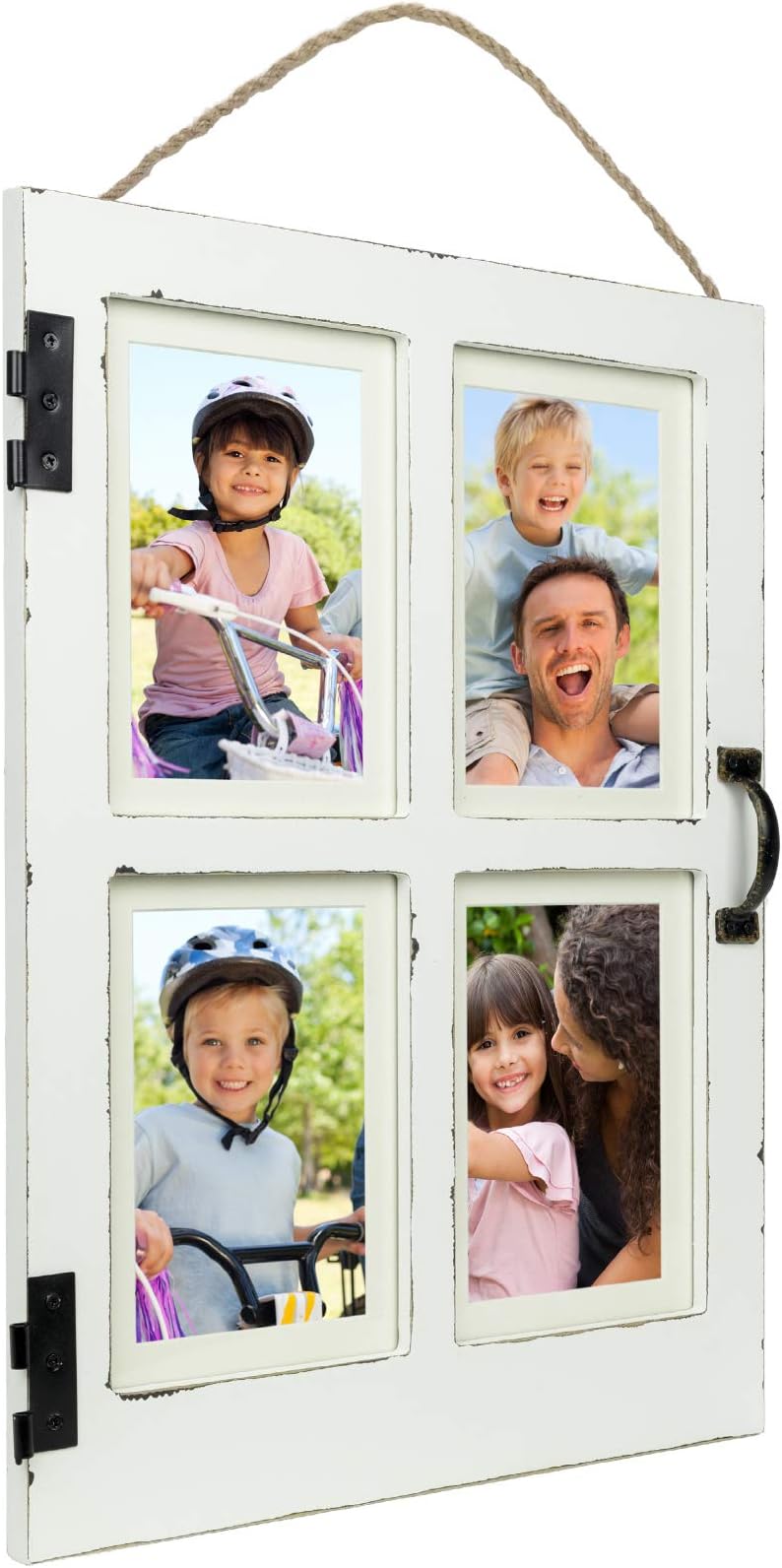 Amazon.com - Barnyard Designs 4 Photo Frame and 5 Photo Frame Picture ...