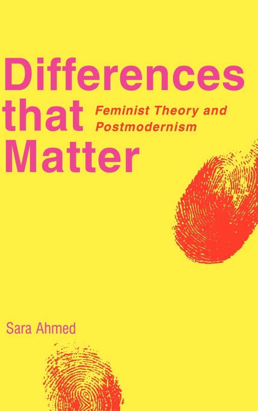 Amazon.com: Differences that Matter: Feminist Theory and Postmodernism ...