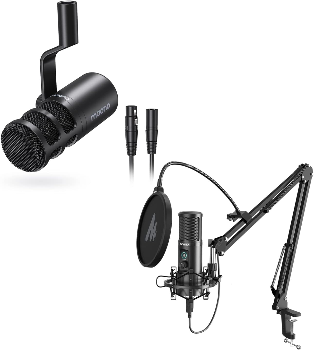Amazon.com: MAONO Podcast Microphone, Professional Studio PC Microphone ...