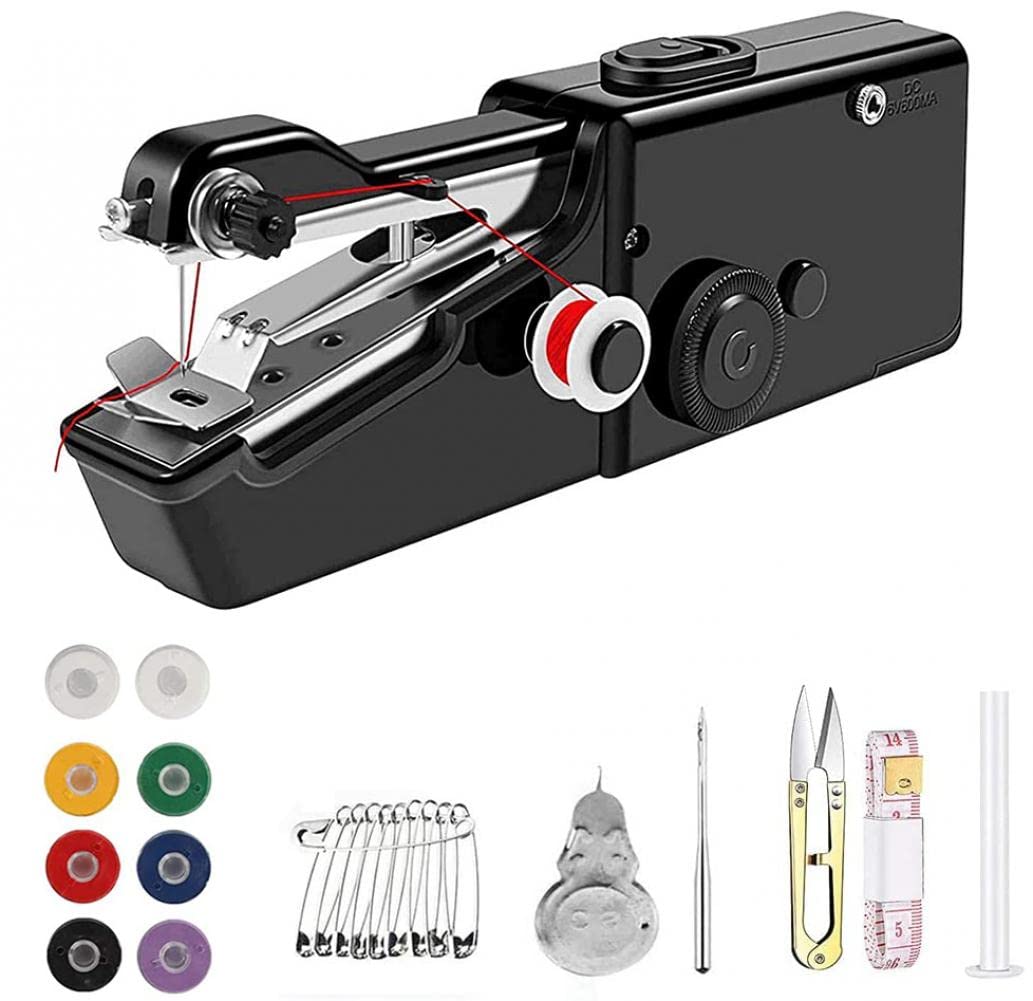 Goodern Handheld Sewing Machine,Mini Portable Electric Sewing Machine ...