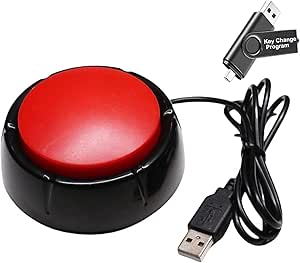 Amazon.com: Programming USB Macro Keyboard, One Handed Enter Key Major Policy Decision Button ...