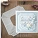 Amazon.com : 8Pcs/Lot Irregular Frame Metal Die Cuts,Flower Frame ...