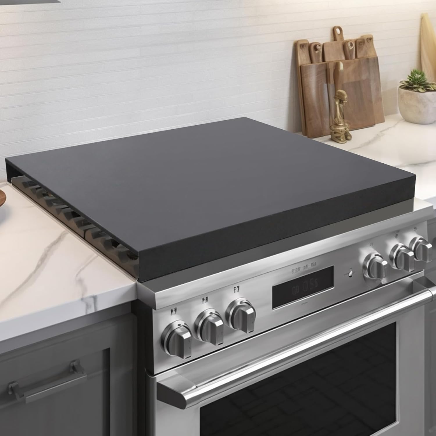 Amazon.com: KOZYLAND Stove Cover - Stainless Steel Stove Top Cover ...