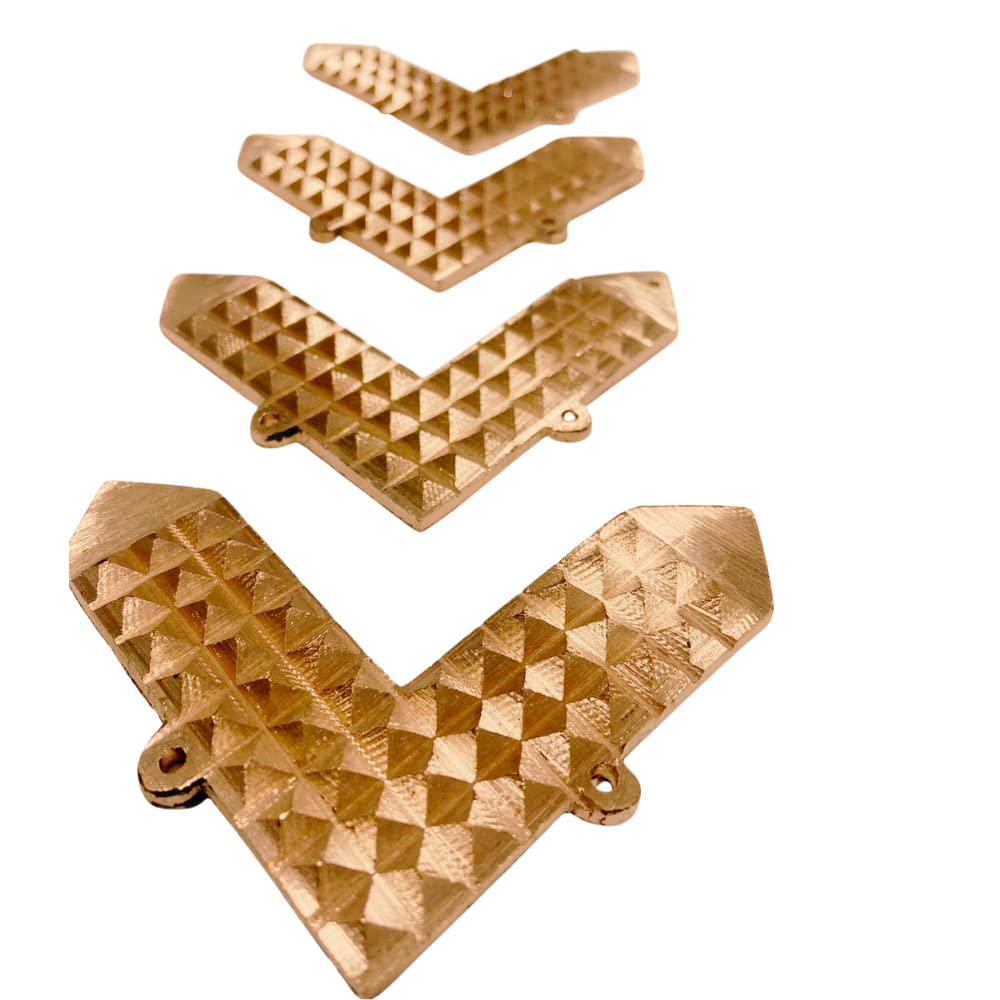 Buy The Spiritual Living Corner Vastu Copper Pyramid | Corner Vastu ...