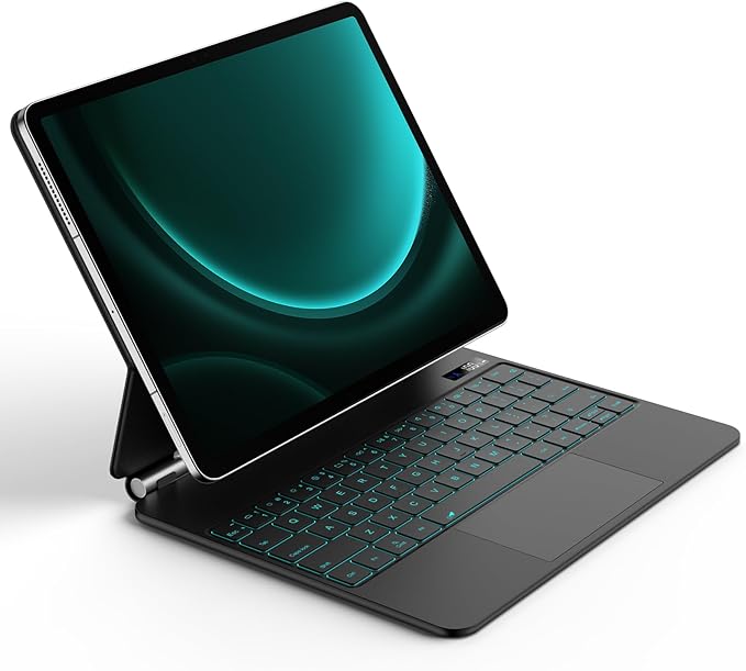 Amazon.com: GOOJODOQ Magic Keyboard for Samsung Galaxy Tab S10+/S9+/S9 ...